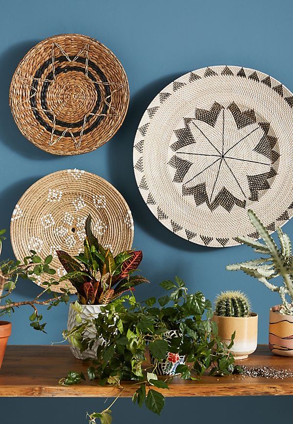Des idées pour mettre des paniers ronds au mur – Joli Place