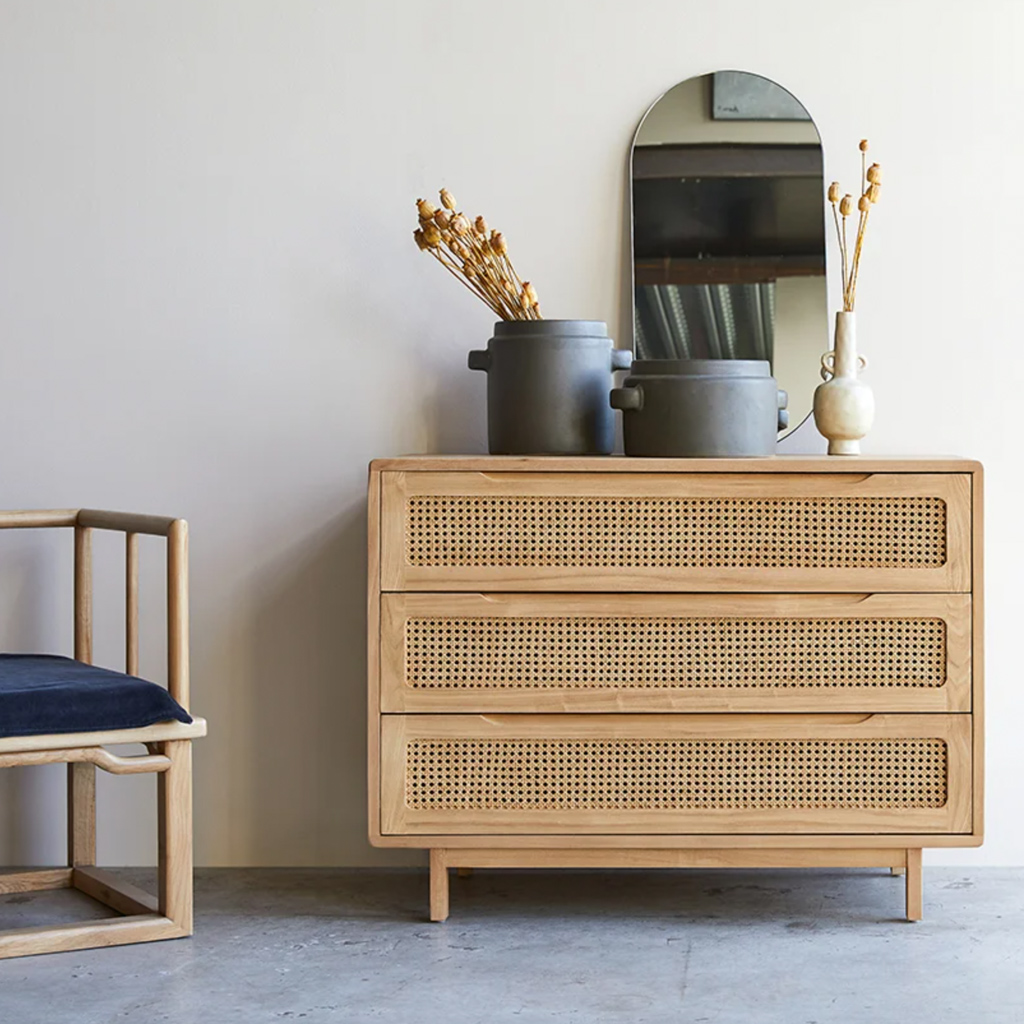 Où trouver une commode en cannage - Joli Place