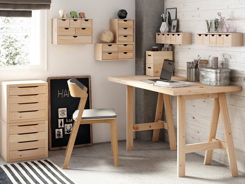 Où trouver des tréteaux design pour un bureau - Joli Place