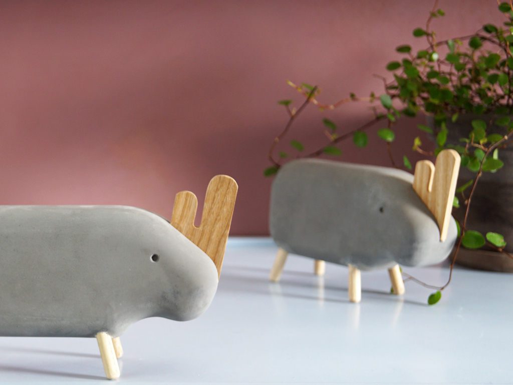 Les animaux en béton et bois de Korridor - Joli Place