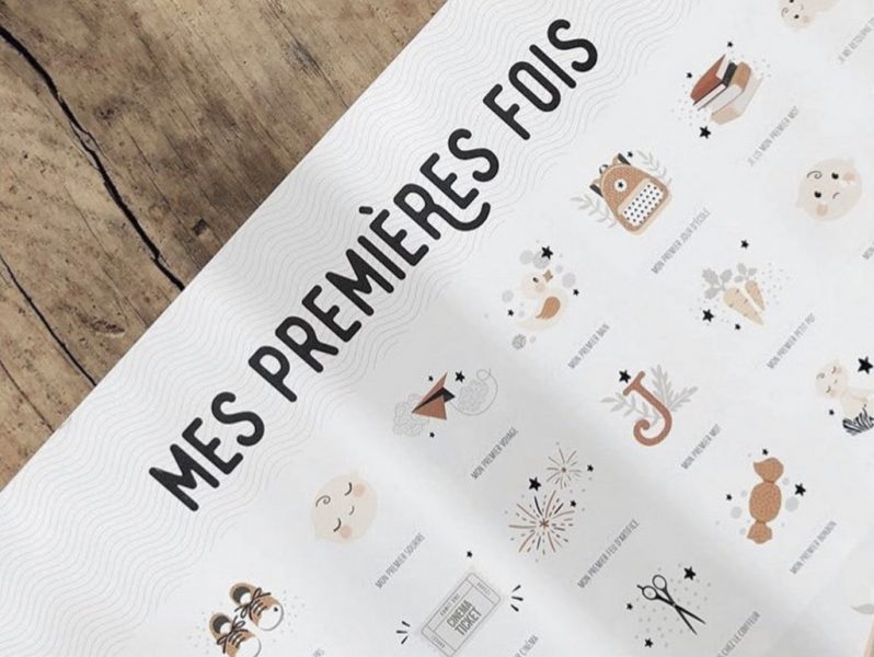 L’affiche « Mes premières fois » à tamponner L’affiche « Mes premières fois » à tamponner