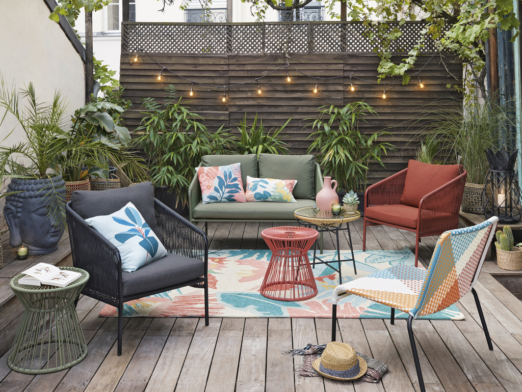 Déco terrasse colorée : des idées à piquer - Joli Place