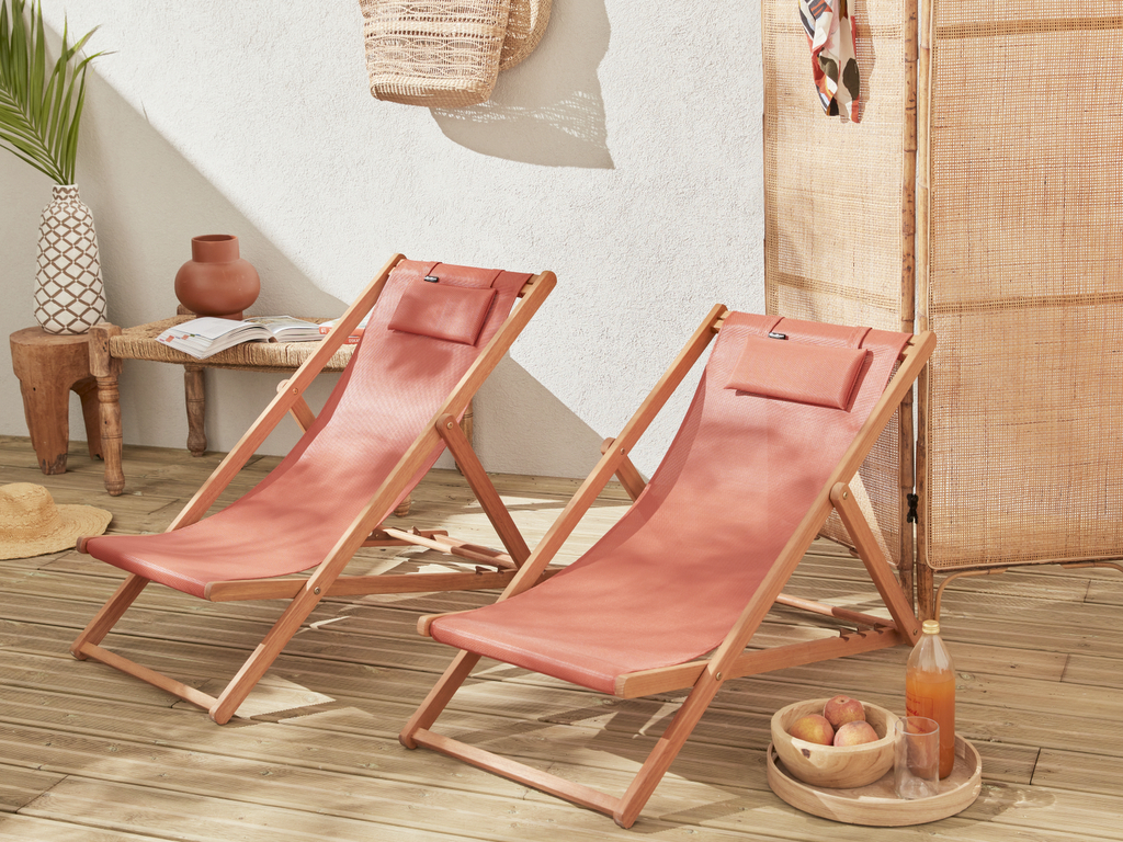 Transat en bois et toile : où trouver de jolis modèles - Joli Place