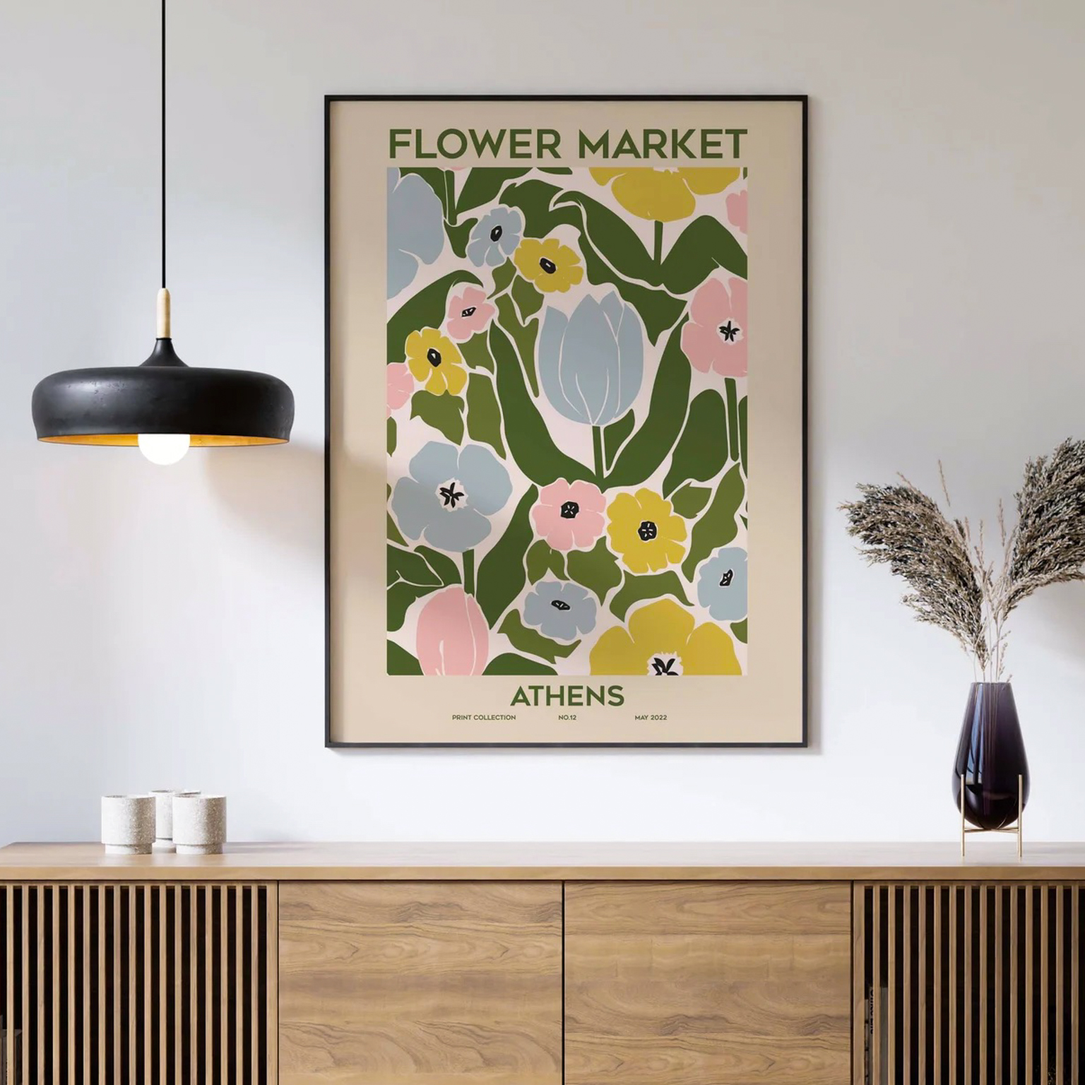 Must-have : une affiche fleurs colorée