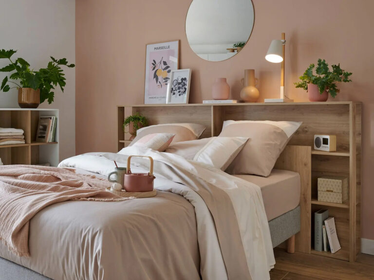 Tête de lit avec rangement intégré : 15 modèles stylés - Joli Place
