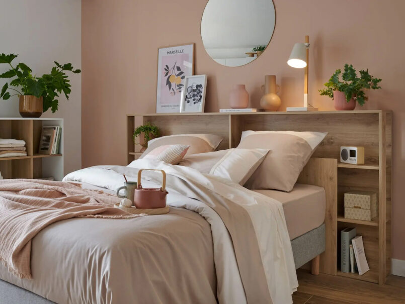 Tête de lit avec rangement intégré : 15 modèles stylés - Joli Place