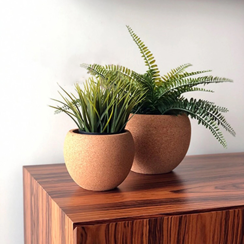 Le cache-pot en liège se fait design - Joli Place