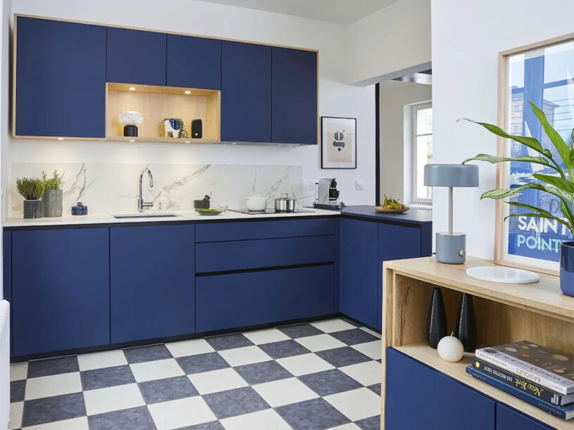 Cuisine bleu indigo : des inspirations pour vous lancer - Joli Place
