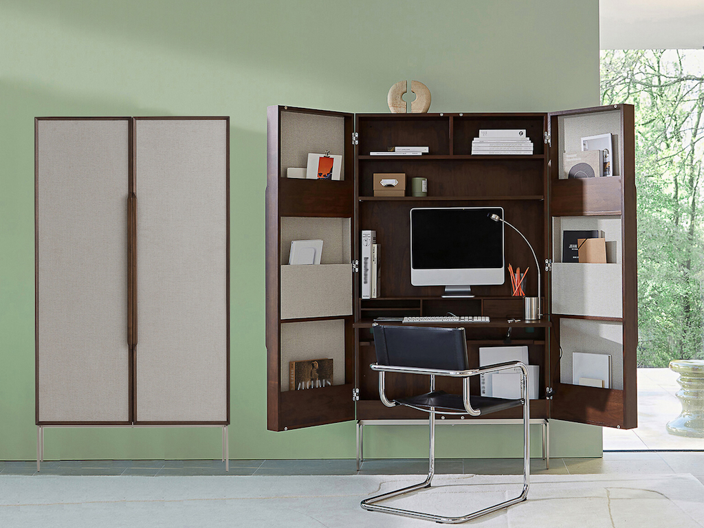 Un bureau mural rabattable extra plat - Joli Place